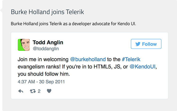 Building An Interactive Timeline With Kendo Ui Telerik Blogs