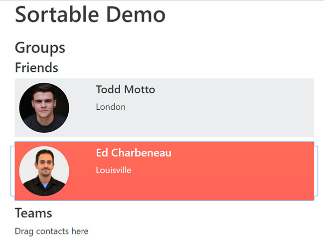 Drag And Drop Grouping And Sorting With Angular 2 Telerik Blogs