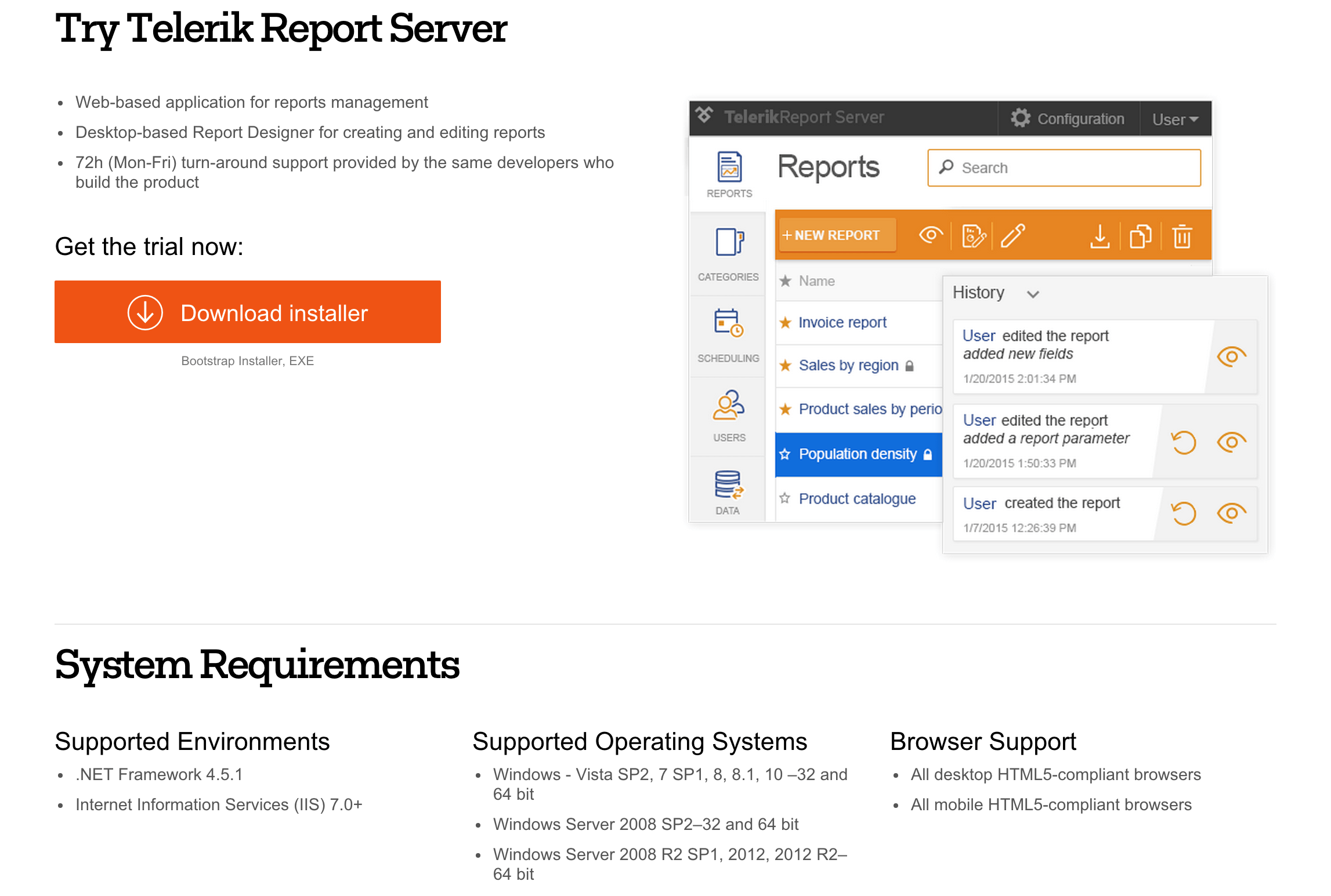 Getting Started With Telerik Report Server