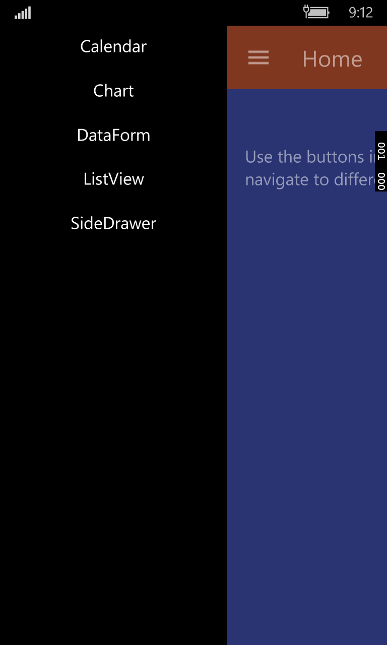 Getting Started with RadSideDrawer for Xamarin Forms Getting Started with RadSideDrawer for Xamarin Forms