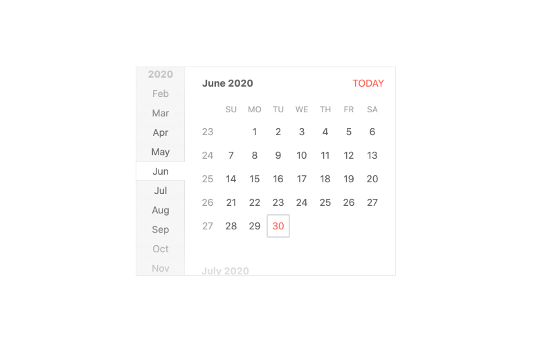 Angular Calendar Component | Kendo UI for Angular Angular Calendar Component | Kendo UI for Angular