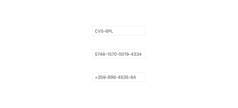 Angular MaskedTextBox Component | Kendo UI for Angular Angular MaskedTextBox Component | Kendo UI for Angular