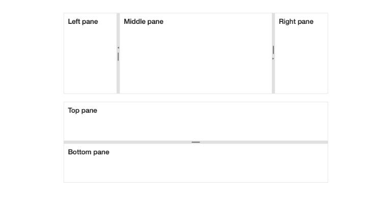 Angular Splitter Component | Kendo UI for Angular Angular Splitter Component | Kendo UI for Angular