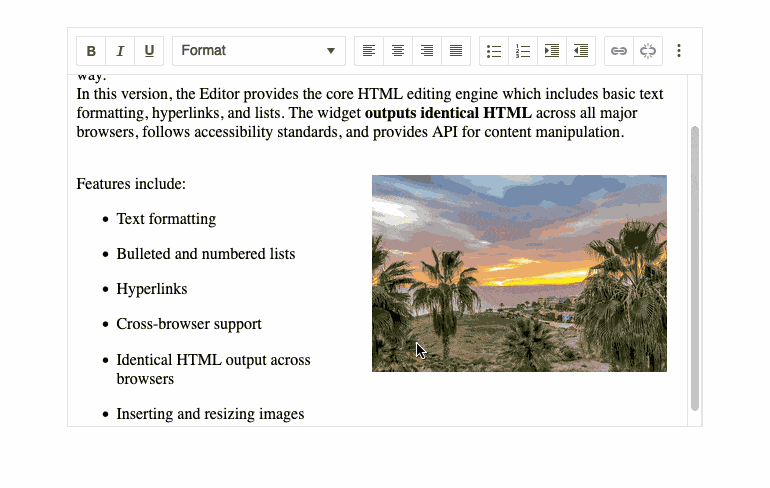 Angular Rich Text Editor Component Kendo Ui For Angular