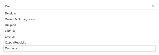 jQuery AutoComplete Component | Kendo UI for jQuery jQuery AutoComplete Component | Kendo UI for jQuery