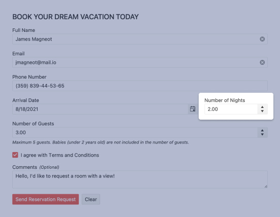 Jquery Numerictextbox Widget Kendo Ui For Jquery