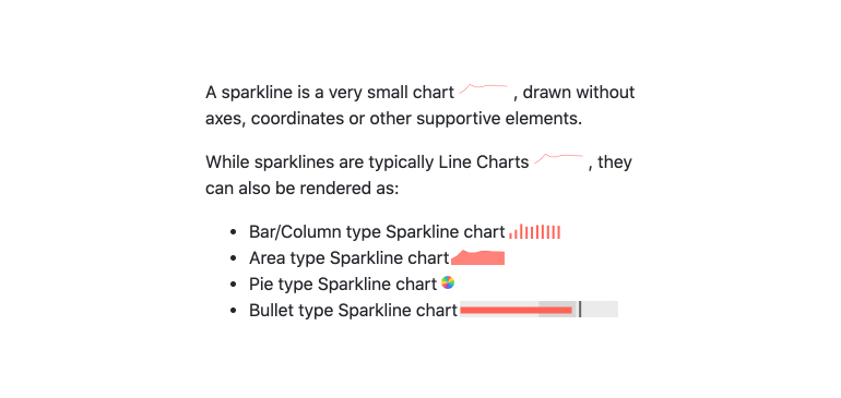 Jquery Sparklines Widget Kendo Ui For Jquery