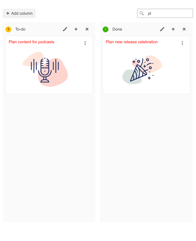 Jquery Taskboard Widget Kendo Ui For Jquery