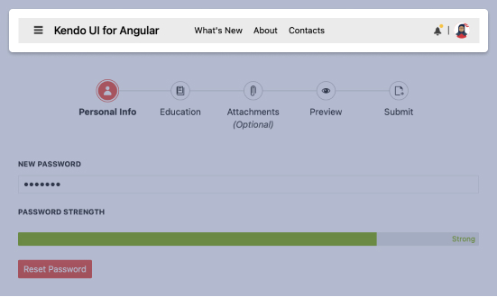 Angular AppBar (NavBar) Component | Kendo UI for Angular Angular AppBar (NavBar) Component | Kendo UI for Angular