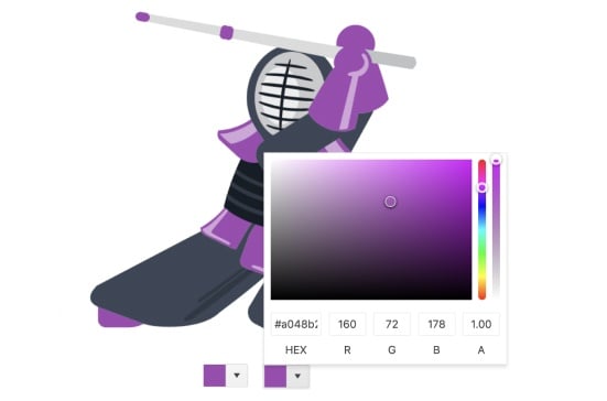 Jquery Colorpicker Widget Kendo Ui For Jquery