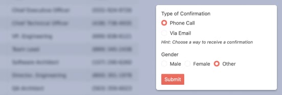 Angular Radiobutton Component Kendo Ui For Angular