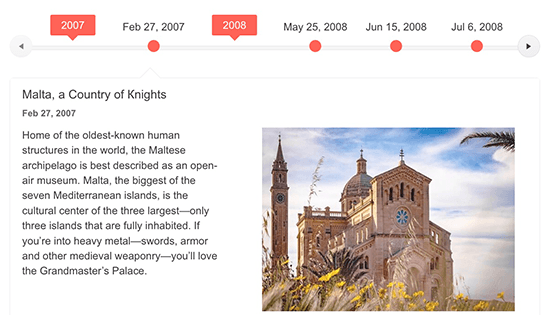 jQuery TimeLine Widget | Kendo UI for jQuery jQuery TimeLine Widget | Kendo UI for jQuery