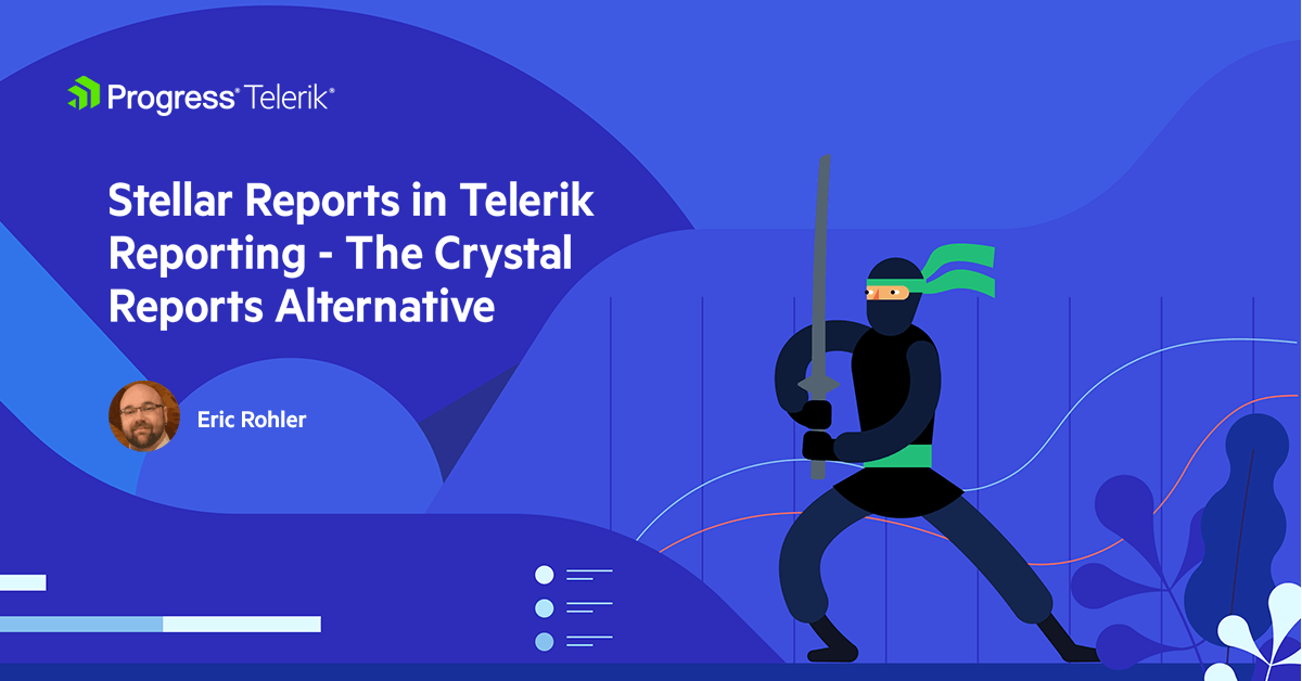 Stellar Reports In Telerik Reporting The Crystal Reports