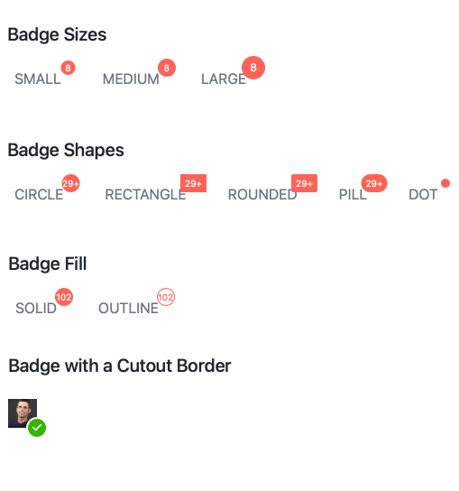 Angular Badge Component | Kendo UI for Angular Angular Badge Component | Kendo UI for Angular
