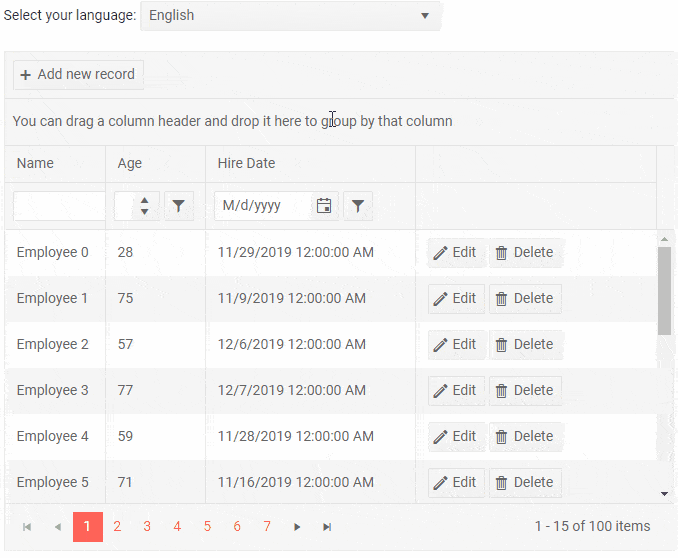 Localization in Blazor UI Localization in Blazor UI