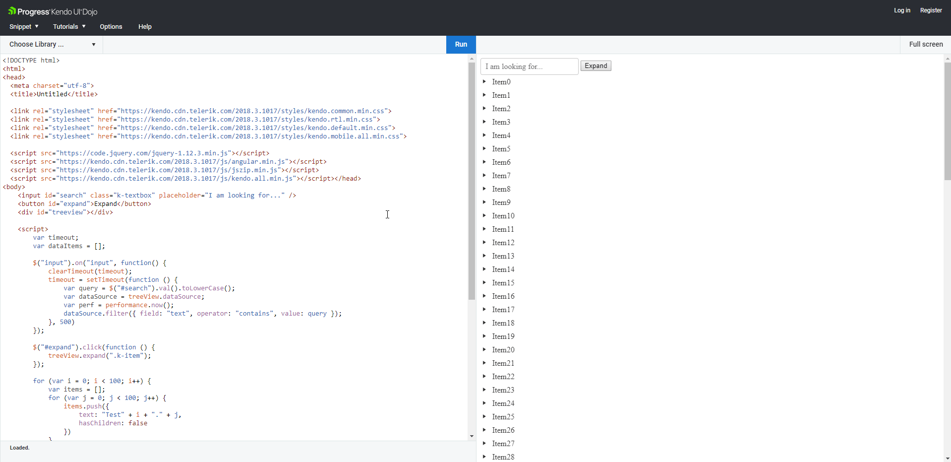 Kendo UI TreeView Performance Optimizations Coming Soon Kendo UI TreeView Performance Optimizations Coming Soon