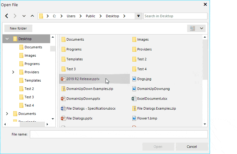 File Dialogs Control - Telerik UI for WinForms Components - Telerik File Dialogs Control - Telerik UI for WinForms Components - Telerik