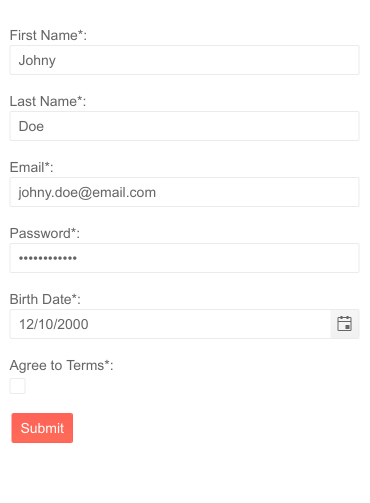 Blazor Form Component | Telerik UI for Blazor Blazor Form Component | Telerik UI for Blazor