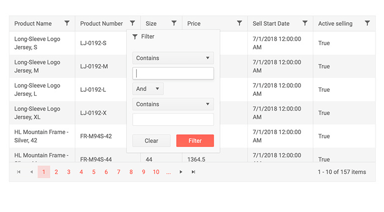 Blazor Data Grid Component | Telerik UI for Blazor Blazor Data Grid Component | Telerik UI for Blazor