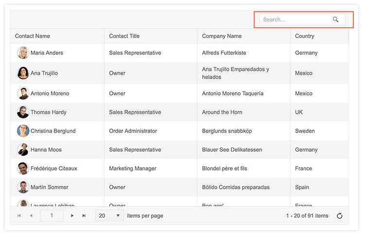 ASP.NET MVC Grid Component | Telerik UI for ASP.NET MVC ASP.NET MVC Grid Component | Telerik UI for ASP.NET MVC