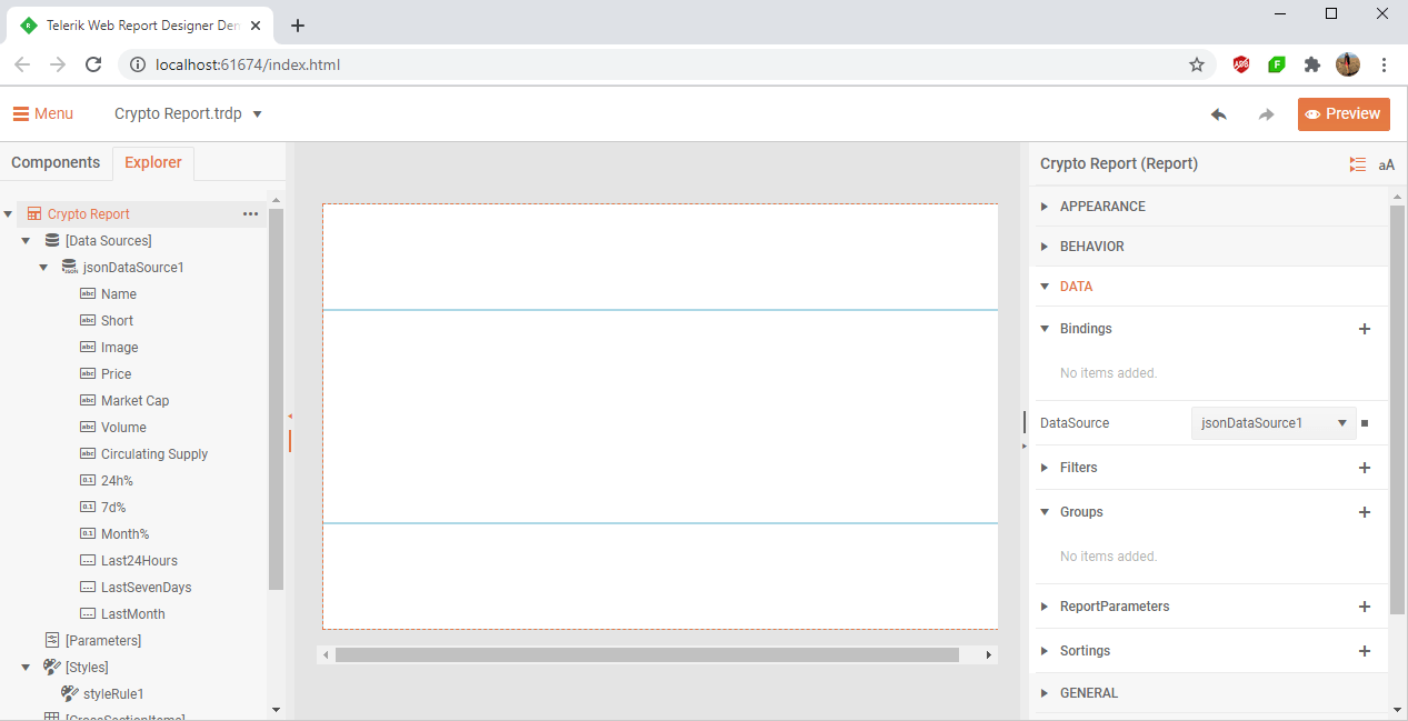 Sleek Pixel Perfect Embedded Reporting With Telerik