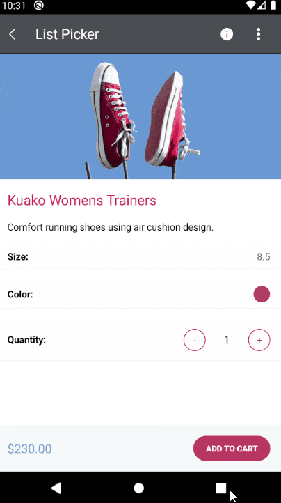 Xamarin.Forms ListPicker Control | Telerik UI for Xamarin Xamarin.Forms ListPicker Control | Telerik UI for Xamarin