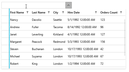 Introducing Multicolumncombobox In Telerik Ui For Wpf