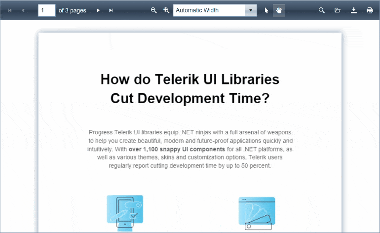 Aspnet Ajax Pdf Viewer Radcontrols For Web Forms Telerik Ui For Aspnet Ajax