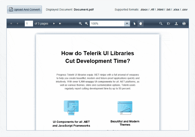 Aspnet Ajax Pdf Viewer Radcontrols For Web Forms Telerik Ui For Aspnet Ajax