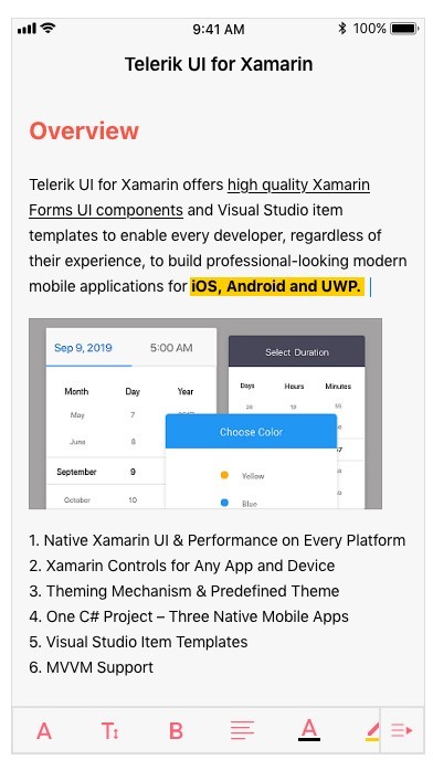 Telerik UI for Xamarin R3 2020: ComboBox & RichTextEditor Telerik UI for Xamarin R3 2020: ComboBox & RichTextEditor