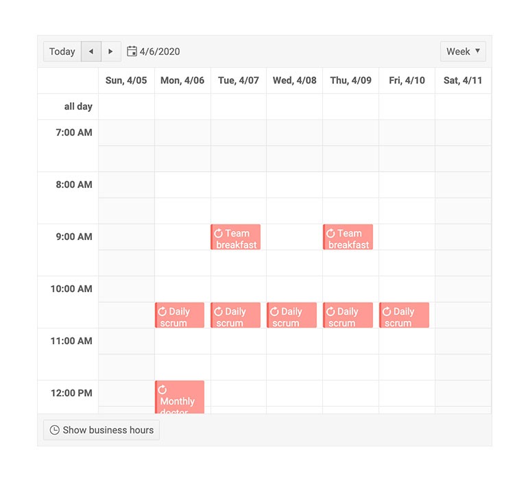 Blazor Scheduler Component Telerik Ui For Blazor