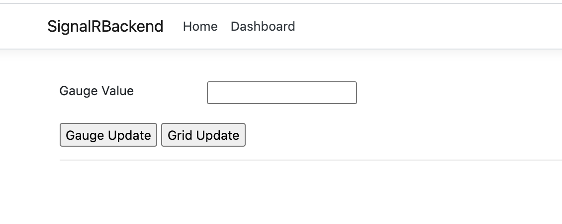 Real Time WinUI Dashboard with SignalR Backend Real Time WinUI Dashboard with SignalR Backend