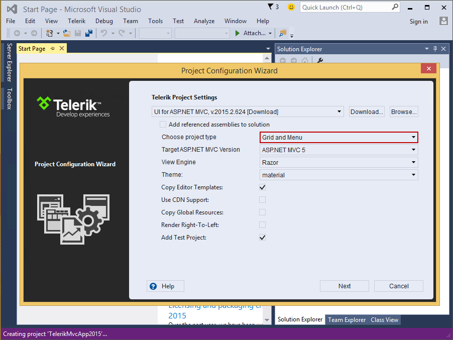 Telerik Web Components Work Seamlessly With Net46 And Vs15