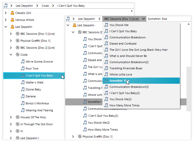 Breadcrumb Control Telerik Ui For Winforms Components Telerik