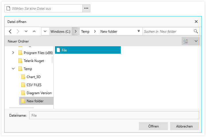 Wpf Filepathpicker Control Telerik Ui For Wpf