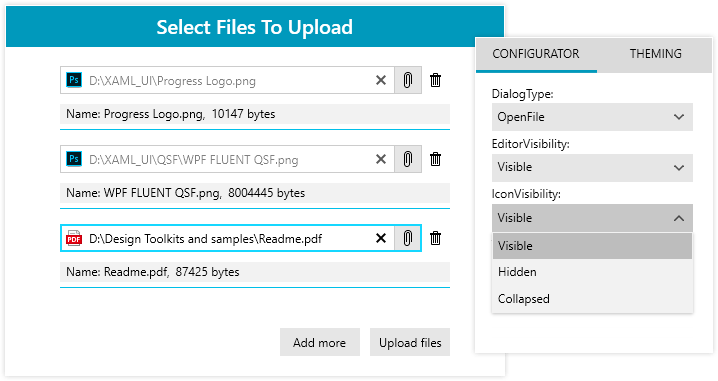 Wpf Filepathpicker Control Telerik Ui For Wpf