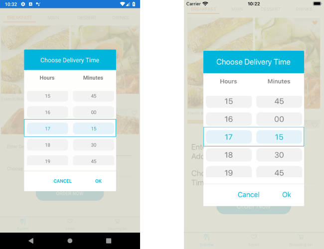 Telerik Ui For Xamarin Timepicker Control