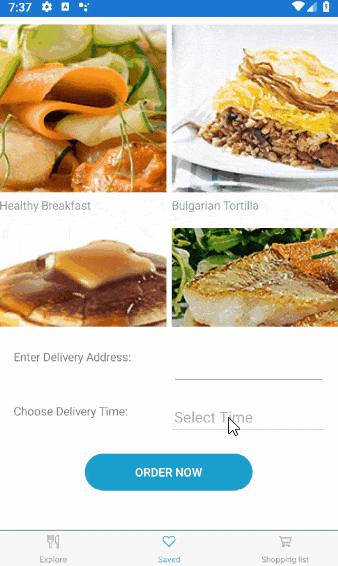 Telerik UI for Xamarin TimePicker Control Telerik UI for Xamarin TimePicker Control