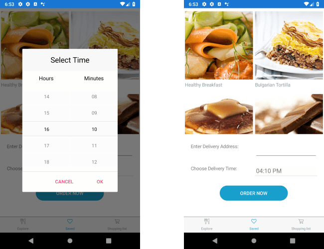 Telerik UI for Xamarin TimePicker Control Telerik UI for Xamarin TimePicker Control