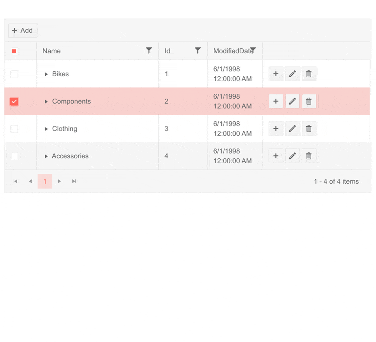 Blazor TreeList component | Telerik UI for Blazor Blazor TreeList component | Telerik UI for Blazor