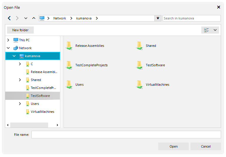 File Dialogs Control Telerik Ui For Winforms Components Telerik