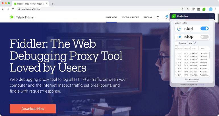 Fast and Secure Way to Share Network Debugging Logs with Fiddler Jam