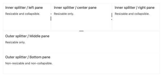 React Splitter Kendoreact Ui Library