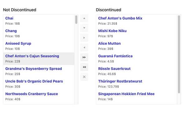 React ListBox | KendoReact UI Library React ListBox | KendoReact UI Library