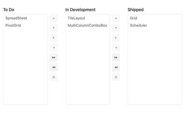 React ListBox | KendoReact UI Library React ListBox | KendoReact UI Library