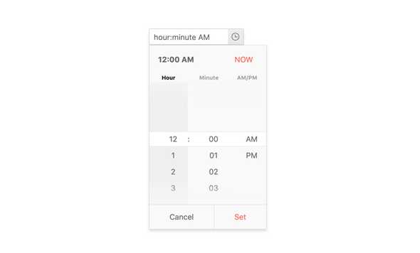 React Timepicker Kendoreact Ui Library