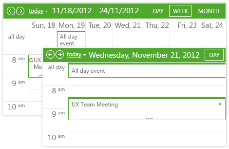 ASP.NET AJAX Scheduler - RadControls for Web Forms | Telerik UI for ASP.NET AJAX