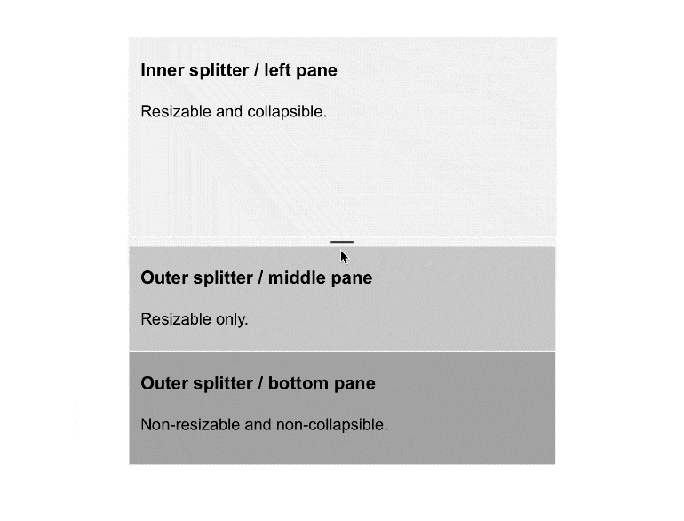 Aspnet Core Splitter Component Telerik Ui For Aspnet Core