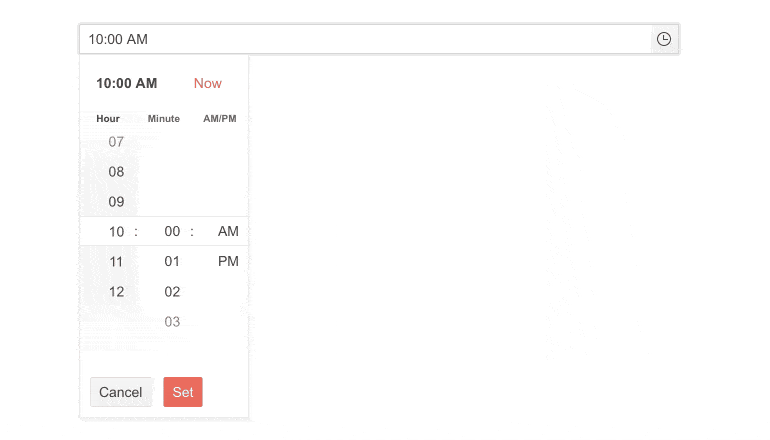 Aspnet Core Timepicker Component Telerik Ui For Aspnet Core