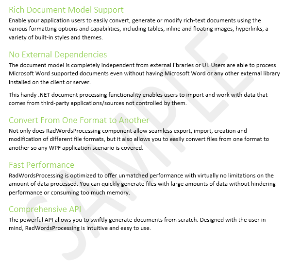 ASP.NET MVC WordsProcessing Library | Telerik UI for ASP.NET MVC ASP.NET MVC WordsProcessing Library | Telerik UI for ASP.NET MVC
